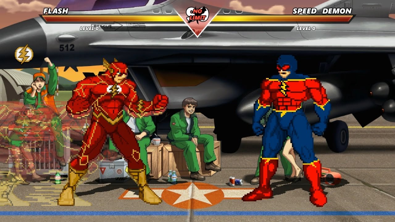 FLASH vs SPEED DEMON - Highest Level Incredible Epic Fight! - YouTube