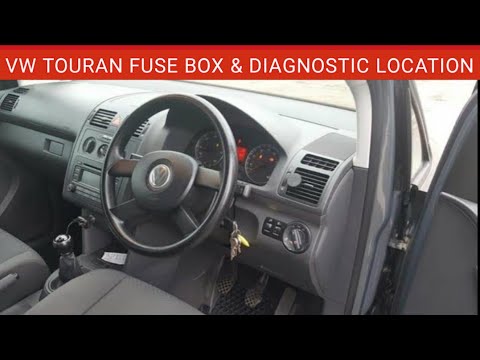 Volkswagen VW Touran on Board Diagnostics and Fuse Boxs Location - YouTube