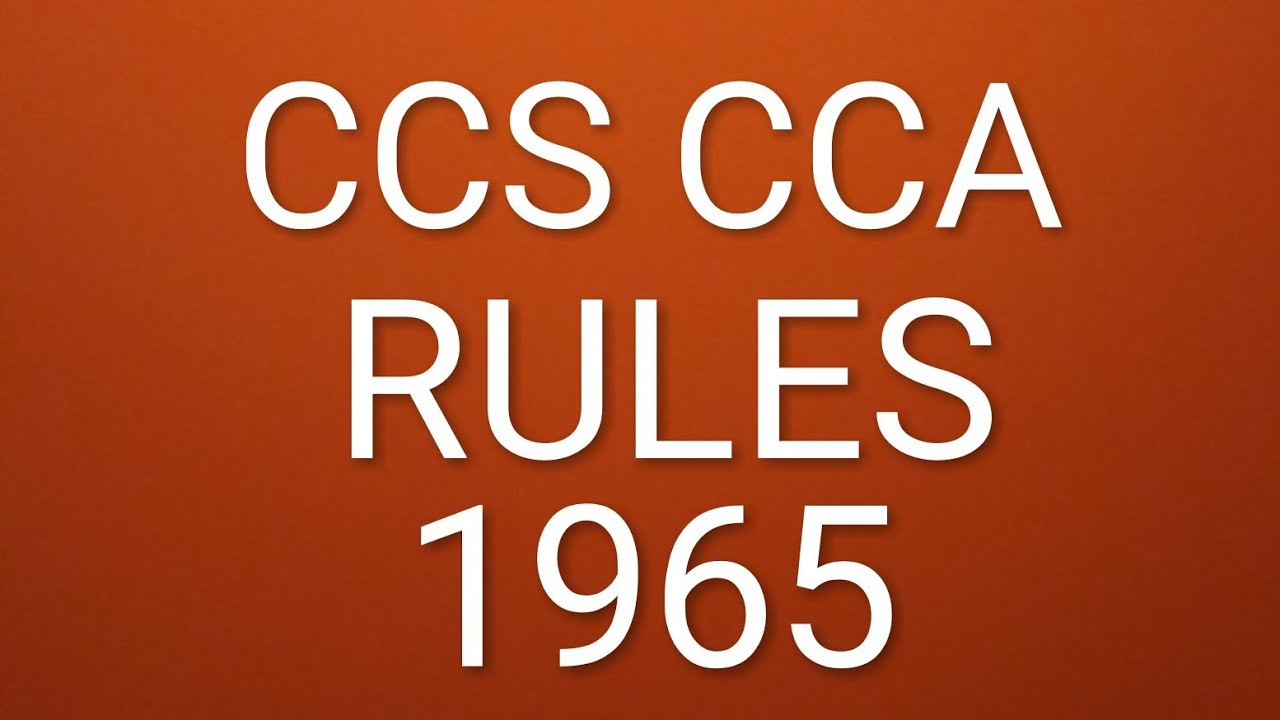 Suspension CCS CCA Rules 1965 For Departmental Exams YouTube suspension-ccs-cca-rules-1965-for-departmental-exams-youtube