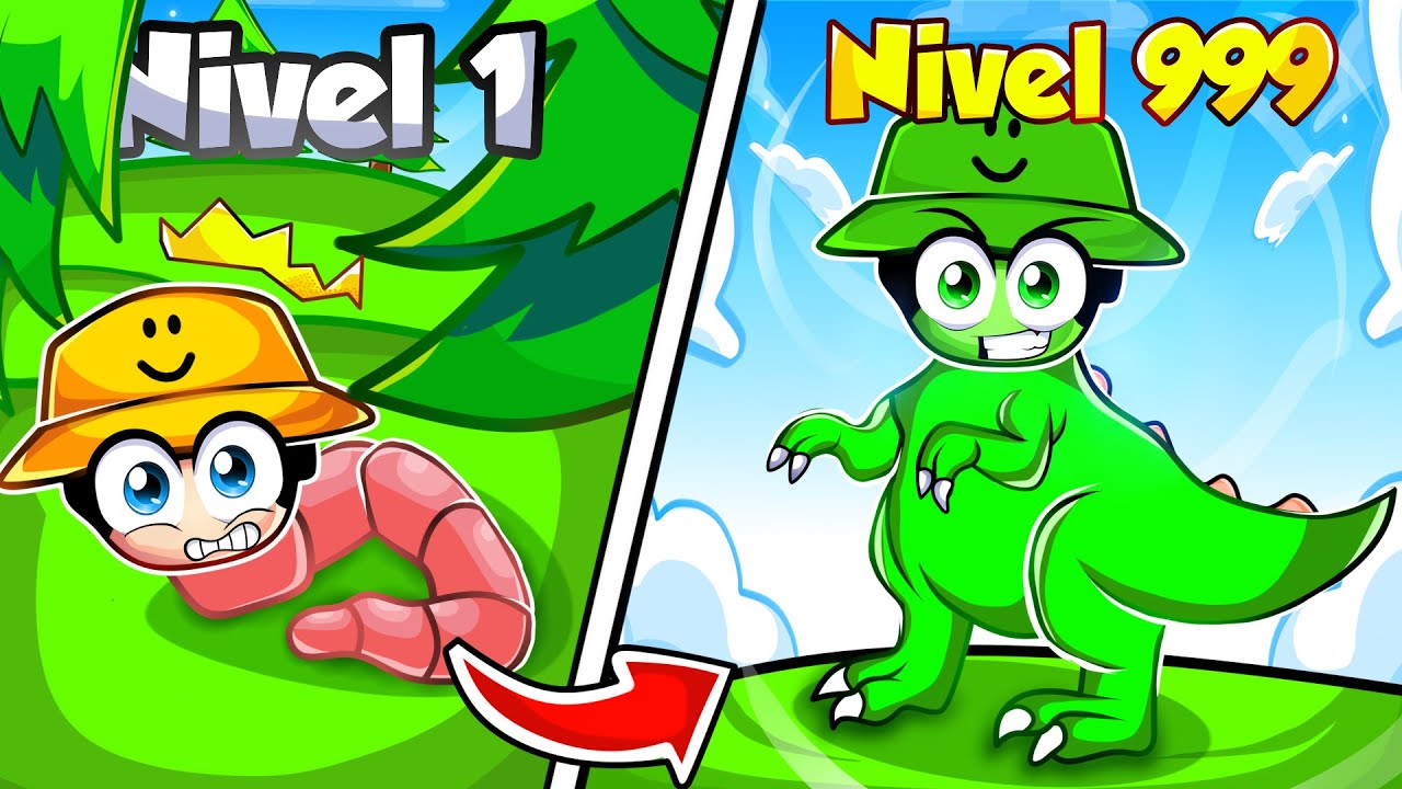 EVOLUCIONANDO de ANIMAL NOOB a BESTIA PRO en ROBLOX! - YouTube