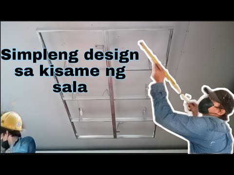 SIMPLENG DESIGN SA KISAME NG SALA - YouTube