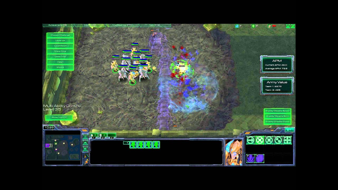 SC2 Micro Trainer - YouTube