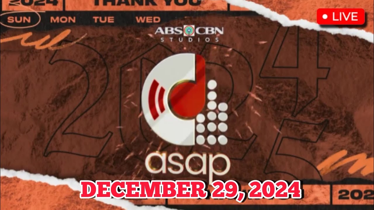 Asap Natin To | December 29, 2024 | Sunday | Kapamilya Online Live ...