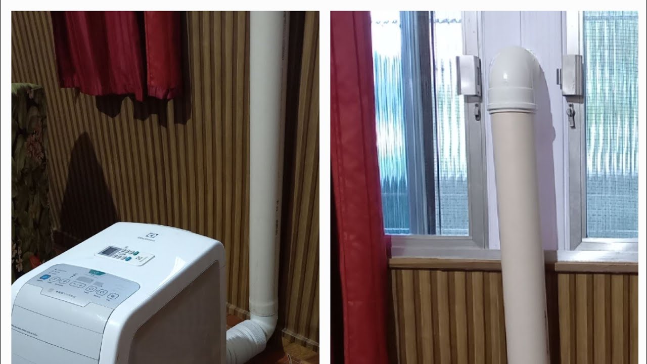 FAÇA UM DUTO COM CANO DE PVC PARA O SEU AR CONDICIONADO PORTÁTIL ...