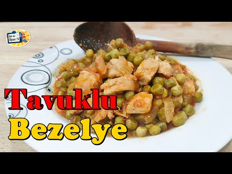 Tavuk Ve Bezelye Lezzeti - Ağız Sulandıran Bir Tarif! Mutlaka Deneyin!! Tavuklu Bezelye
