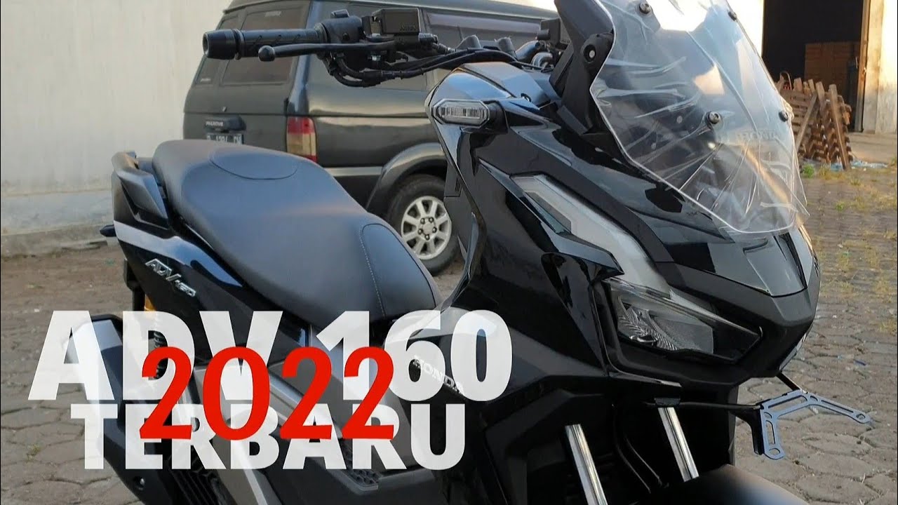 HONDA ADV 160 CBS Warna HITAM Glossy 2022 | GARANG & KEREN !! - YouTube