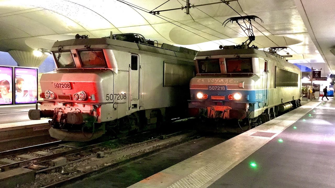 De Paris Austerlitz à Limoges Bénédictins en cabine de la BB7268 - YouTube