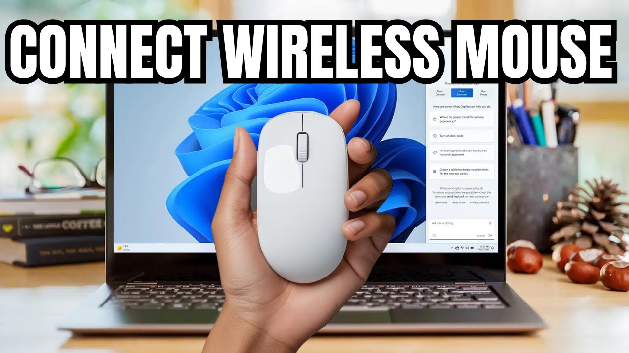 How to Connect a Wireless Mouse to Laptop Windows 10/11 - YouTube