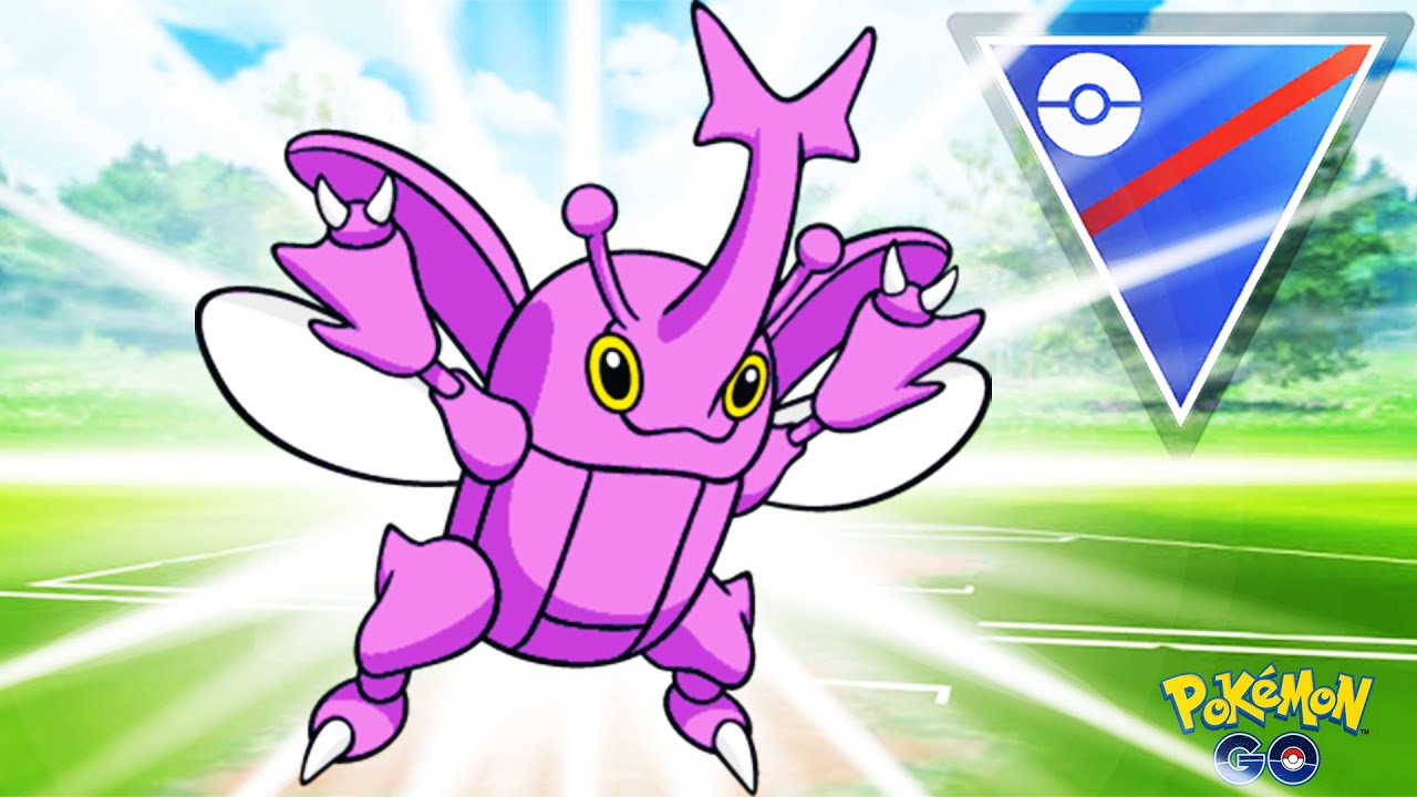 Heracross Shiny O Poder Cor De Rosa Na Great League Grande Liga PokÉmon