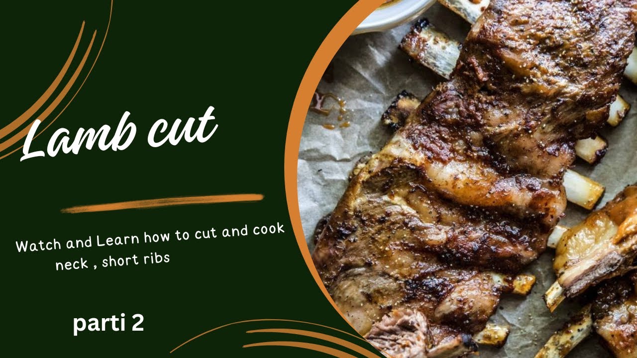 how to cut lamb chops / mutton cutting and cooking video parti 2 - YouTube