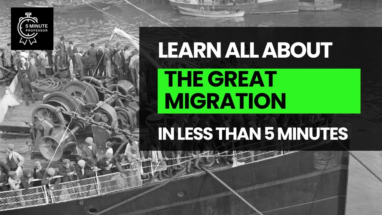 Learn all about The Great Migration (Late 19th - 20th Centuries) in ...