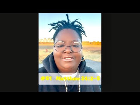 Matthew 24:3-5 - YouTube