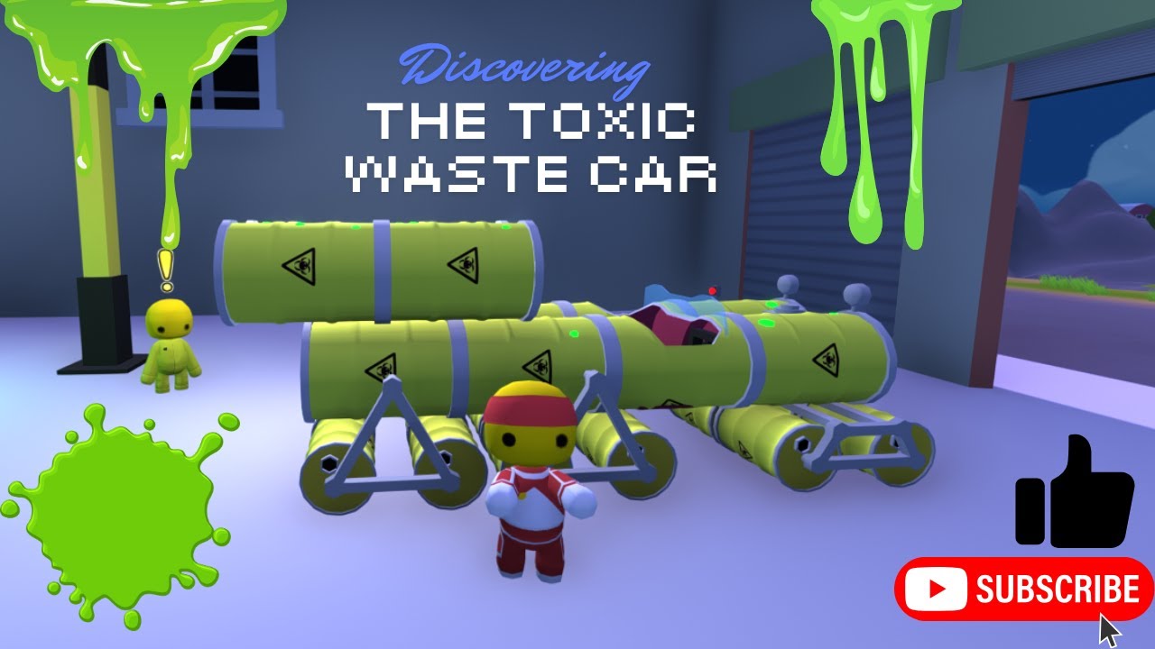 Finding the toxic waste car in Wobbly Life #wobblylife #toxiccar # ...