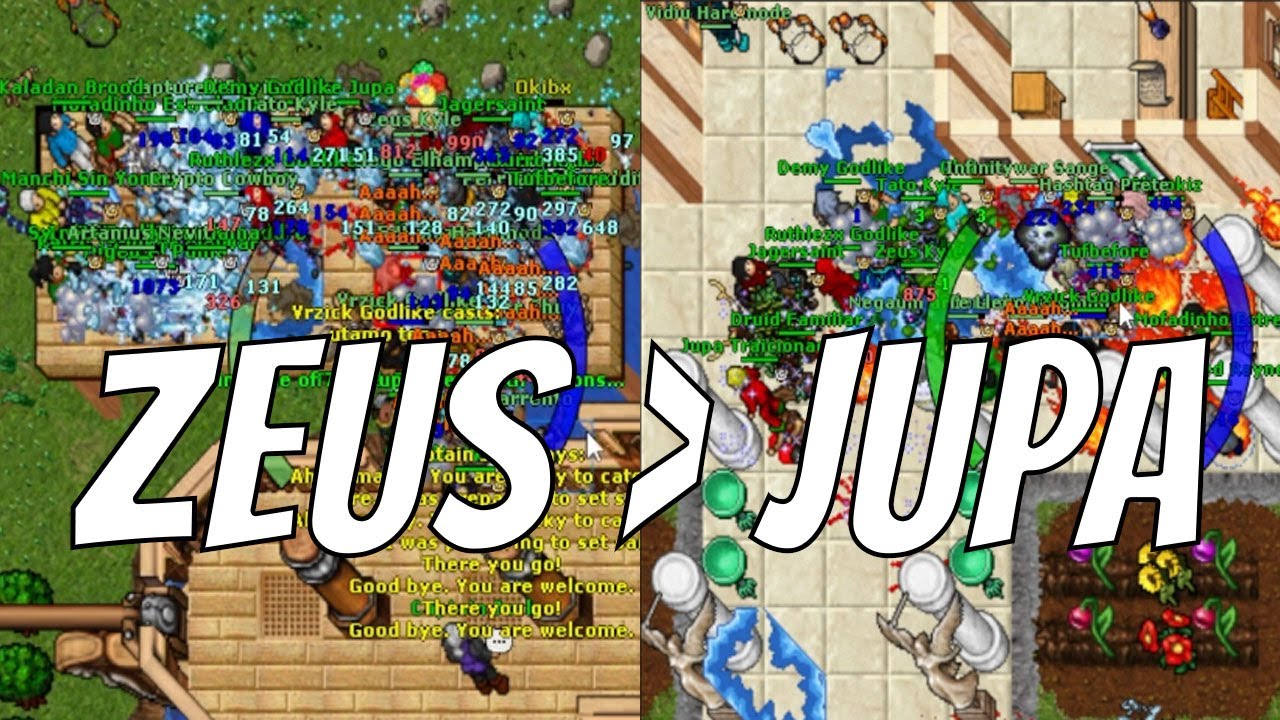 Tibia War - Ardera - ZEUS MASACRA A JUPA Y GRINGOS EN ISLE OF THE KINGS ...