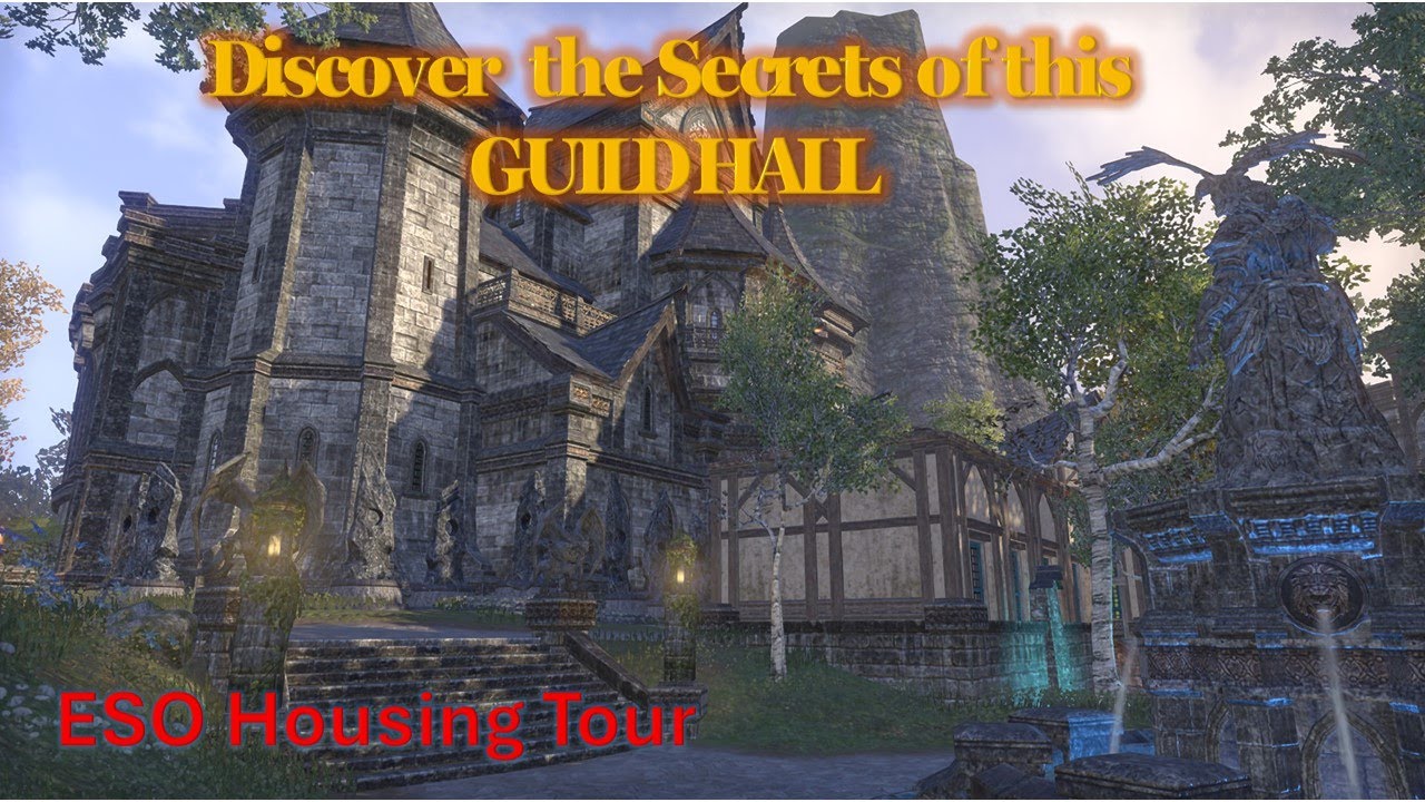 AMAZING ESO Housing Tour with Friends - Furyous Albert, Daggerfall ...