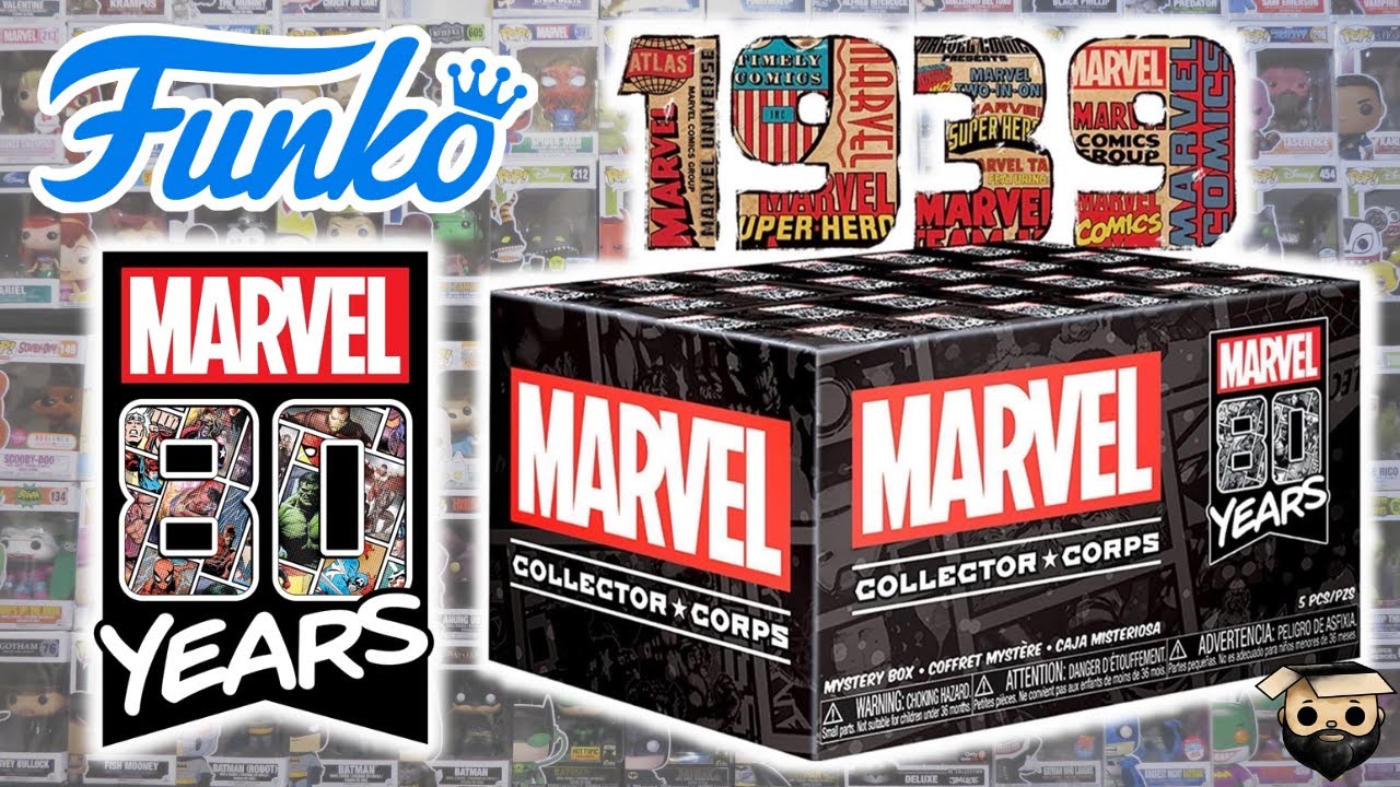 El Unboxing de Marvel Collector Corps / 80 Años - YouTube