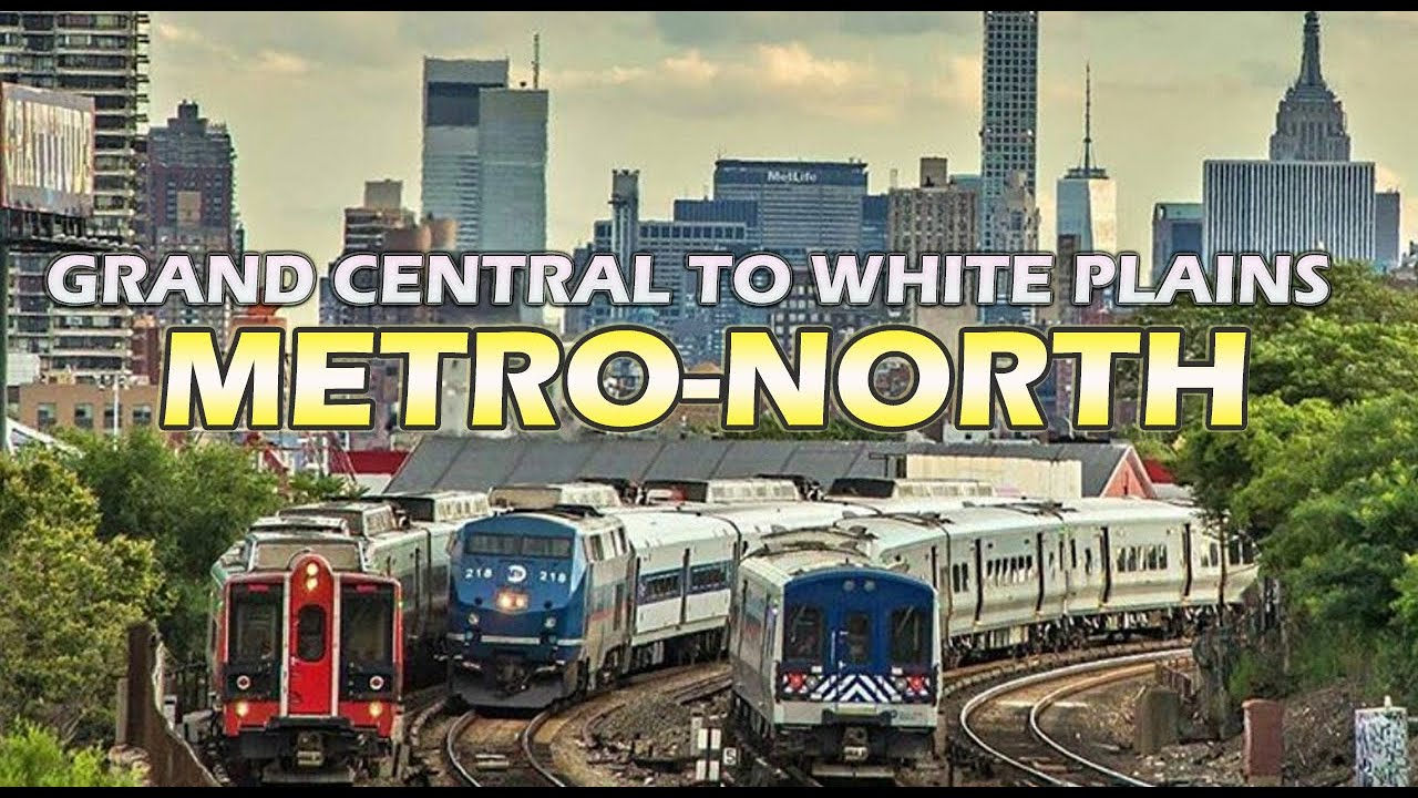 Metro-North Train Experience To White Plains, New York (Harlem Line ...