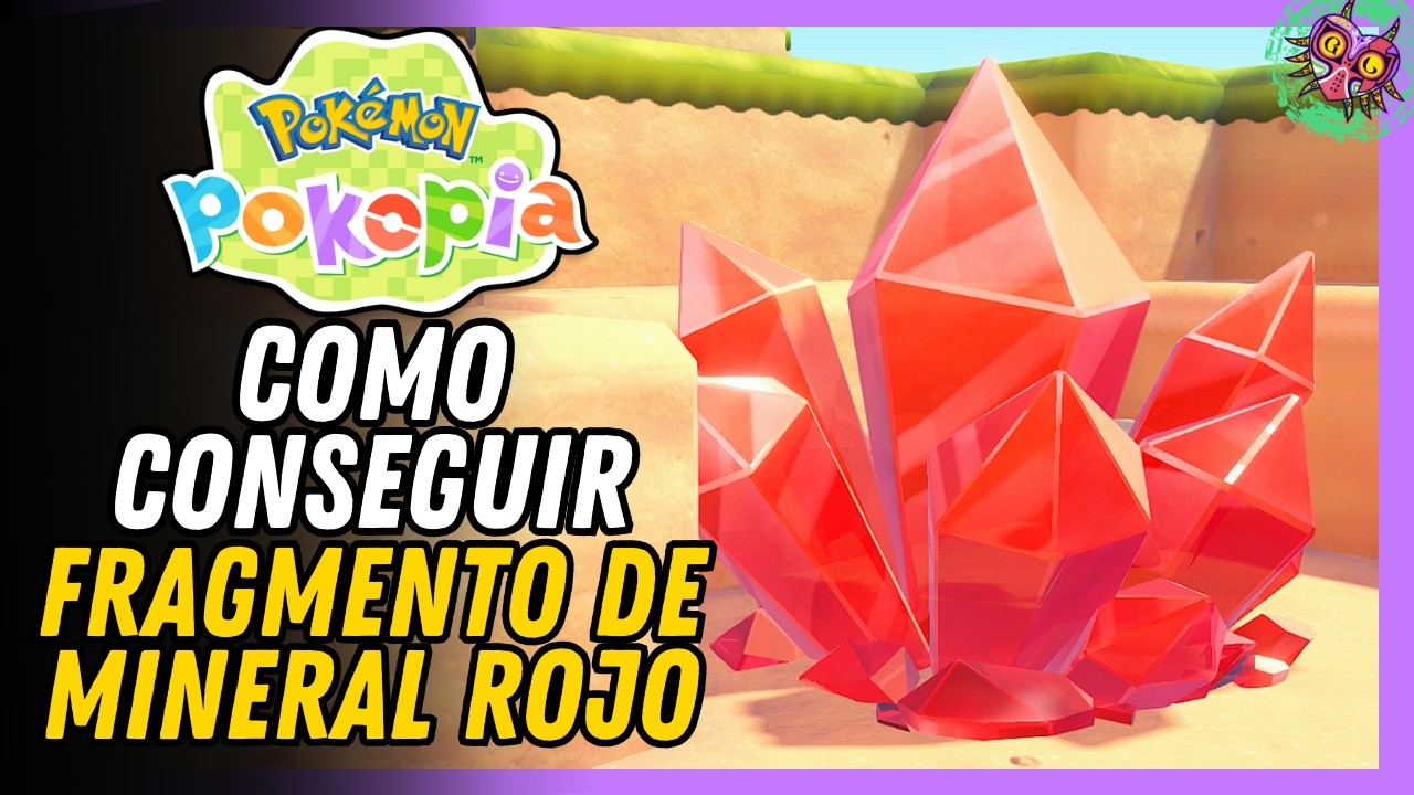 Cómo Conseguir Fragmento De Mineral Rojo – Pokémon Pokopia 💯 Guía Del ...