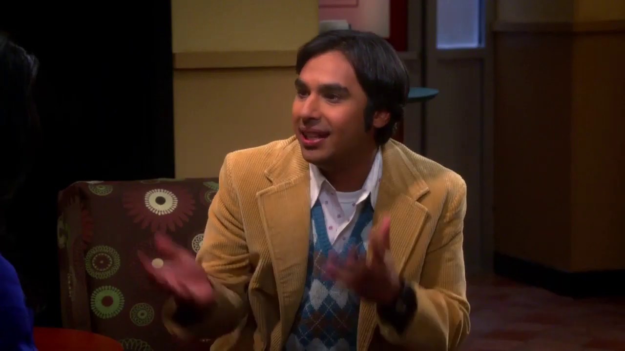 Rajesh Koothrappali on a Date, The Big Bang Theory - YouTube