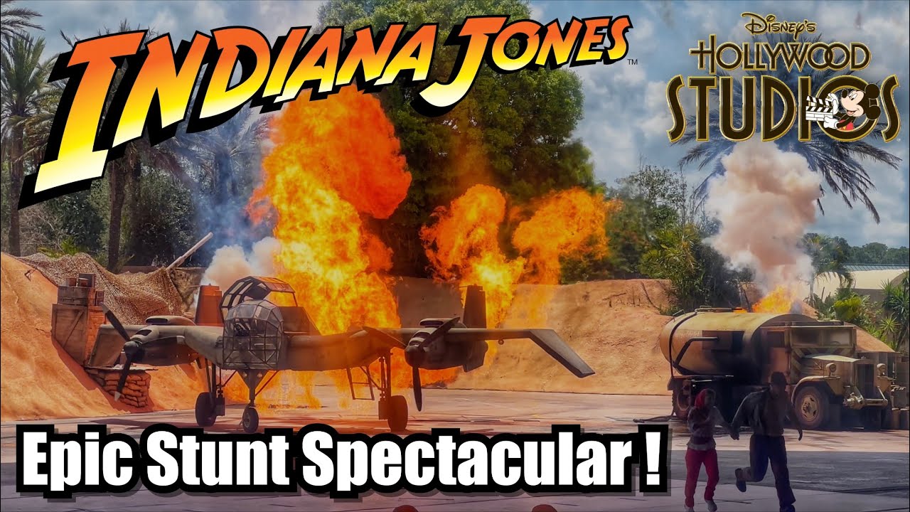 Indiana Jones Epic Stunt Spectacular! Disney Hollywood Studios Live ...