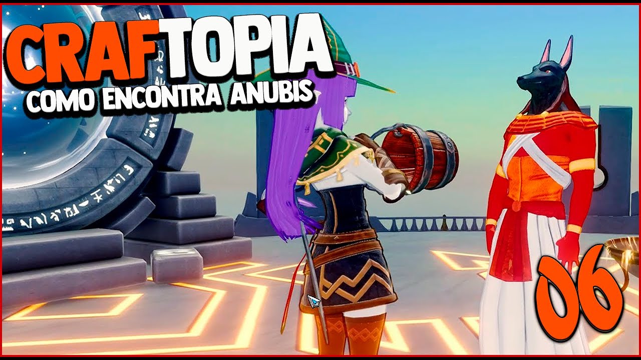 Como Encontra o Anubis - Craftopia Gameplay #06 - YouTube