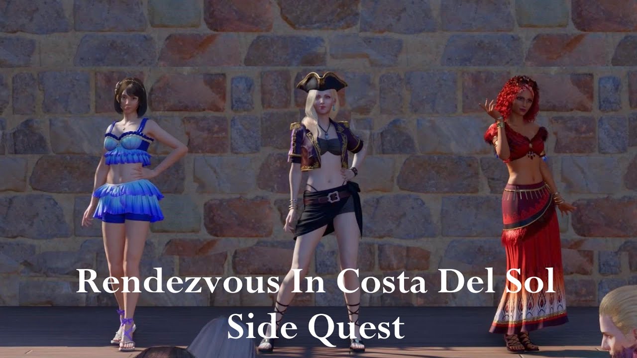 Final Fantasy 7 Rebirth - Rendezvous In Costa Del Sol Side Quest [PS5 ...