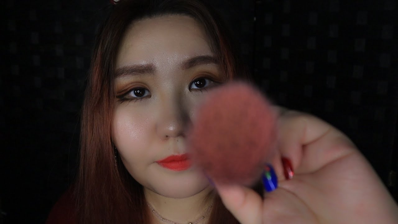ASMR Full Skincare and Makeup with me | Closeup attention and sound ...