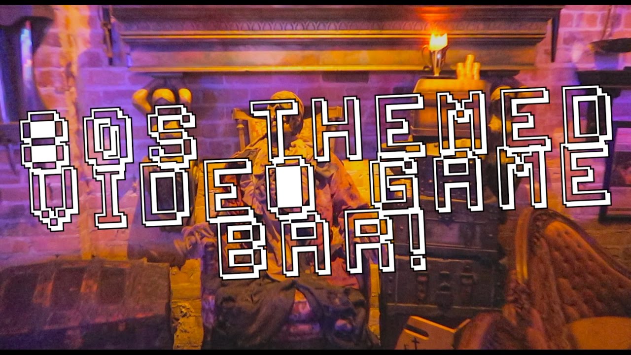 80'S-NERD THEMED BAR - YouTube