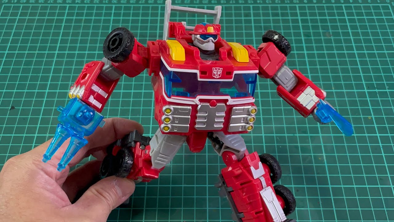 Transformers Age of the Primes Voyager Class Rescue Bot Heatwave (Robot ...