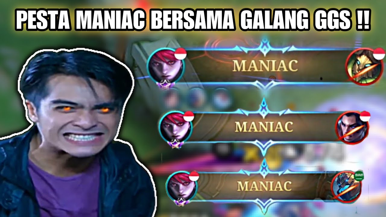 Pesta Maniac Bersama Ricky Harun !! Main Bareng Galang GGS - Serigala ...