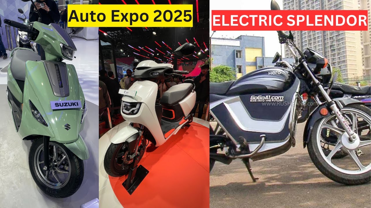 HERO SPLENDOR EV 🔥 NEW VIDA SCOOTER | SUZUKI E-ACCESS | EV Sunday ...
