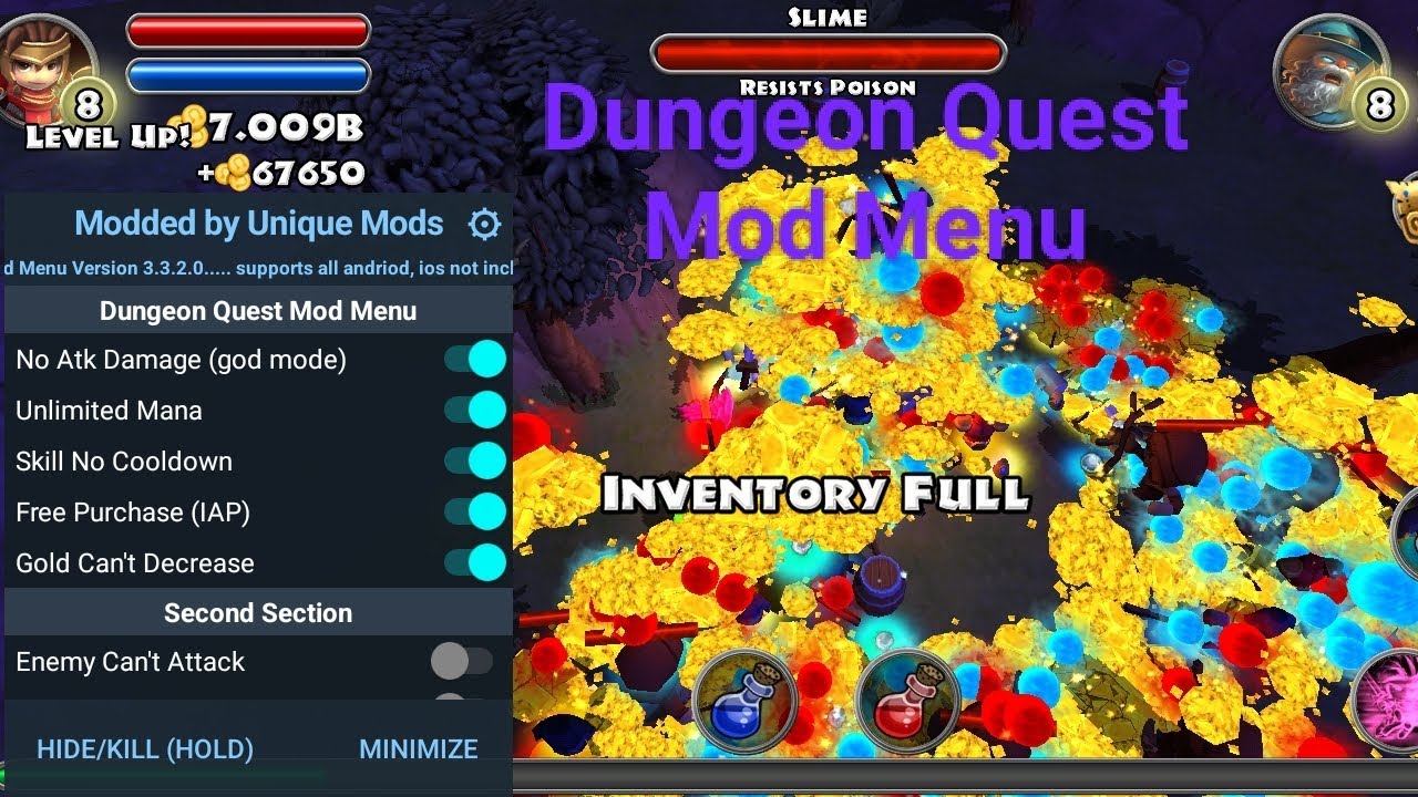 Dungeon Quest Mod Menu | Dungeon Quest Hack With Free Purchase, god ...