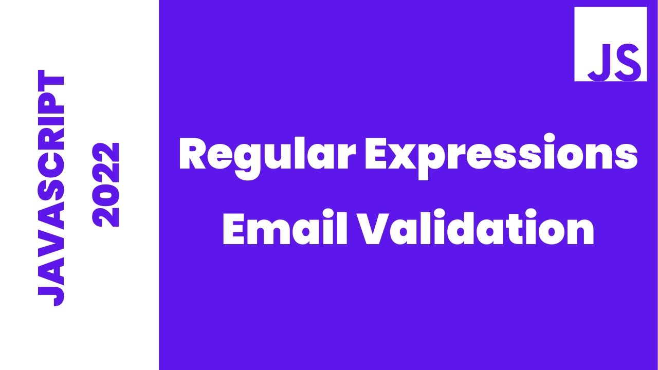 Regular Expressions - Email Validation Darija | الدارجة - YouTube