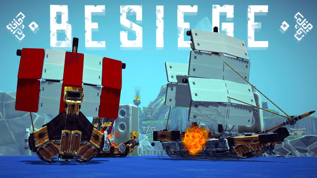 Besiege Multiverse - Epic Pirate Ship Battles & High-Flying Car Stunts ...
