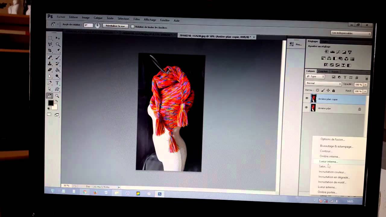 Contour image photoshop - YouTube