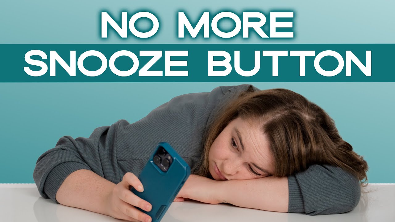 3 Simple (and kinda easy) Techniques to Stop Snoozing Your Alarm - YouTube