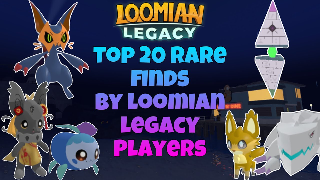 Top 20 Rare Finds by Loomian Legacy Players #44 - YouTube