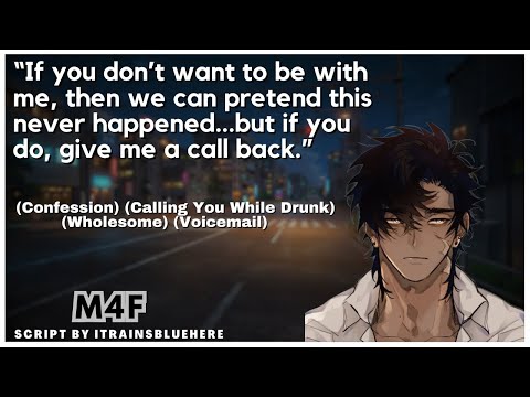 Your Drunk Bully Confesses To You Over Voicemail (Boyfriend Roleplay) (M4F) (ASMR)