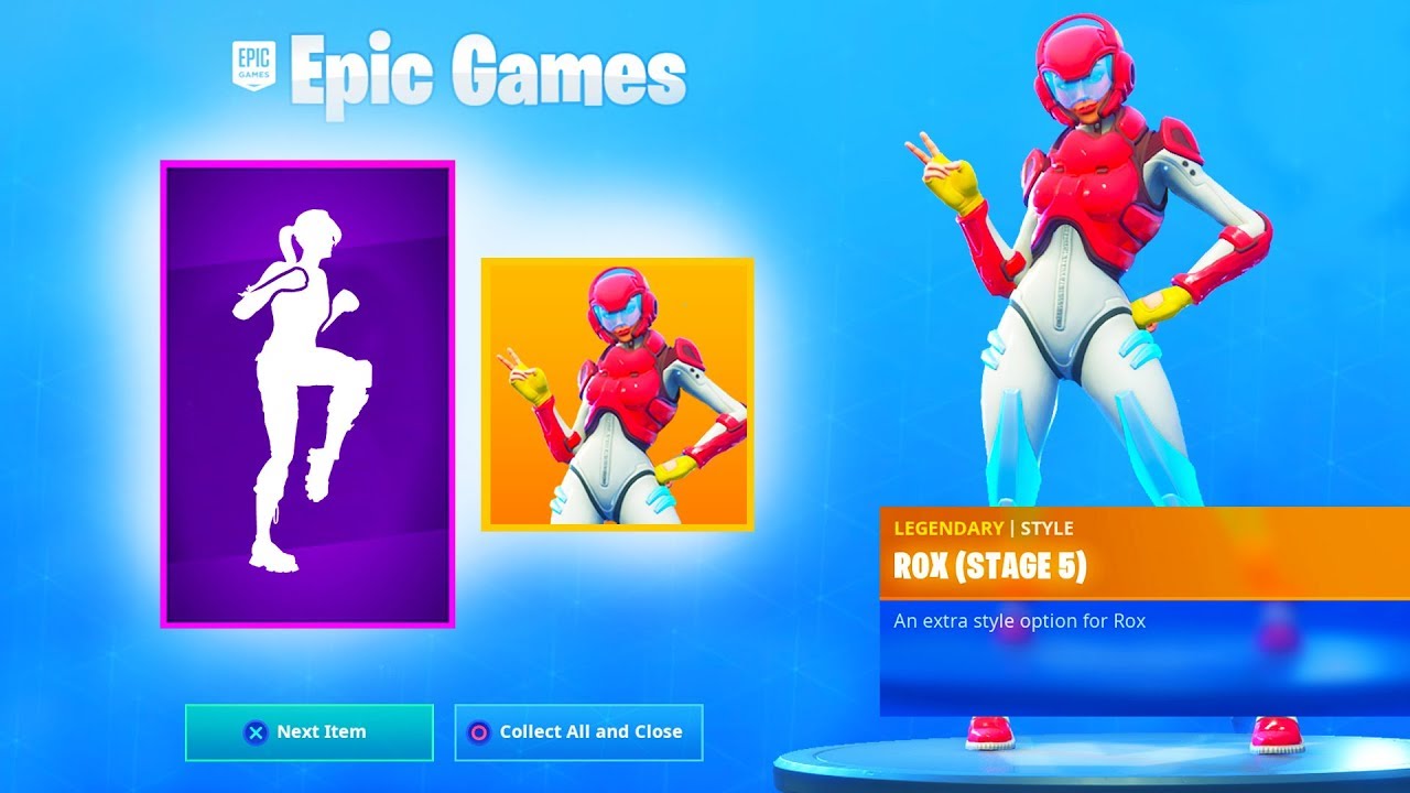 What Happens When You FULLY UPGRADE The "ROX" Skin In Fortnite ...