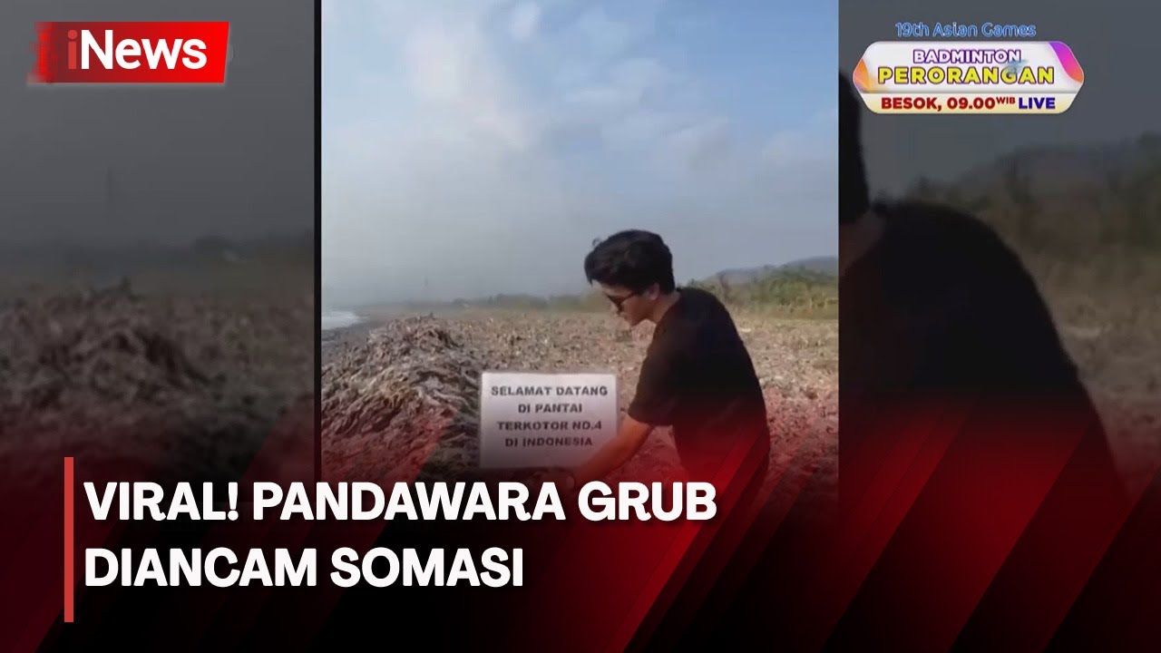 Cibutun Disebut Pantai Terkotor, Pandawara Grub Diancam Somasi - YouTube