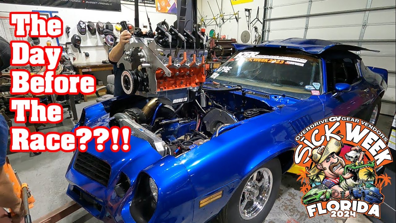 Changing The Engine The DAY BEFORE Sick Week 2024?? - YouTube