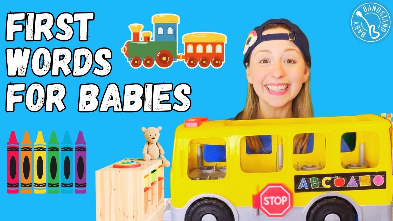 First Words, Sign Language and Colors - Baby Learning with Ms Alyssa ...