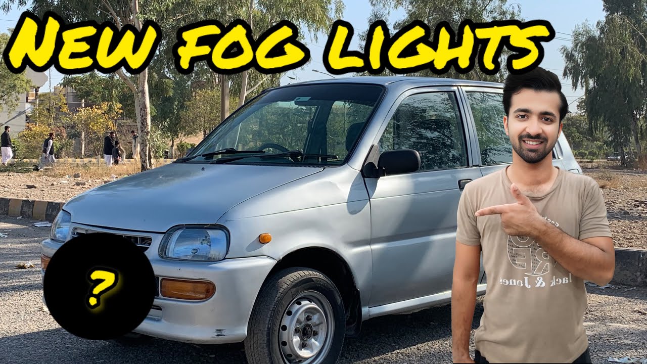 Fog lights installed | FX ki look change karay ??? | creative Saad ...