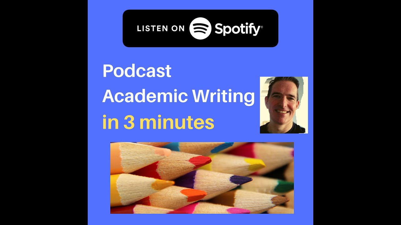 Academic Writing in 3 Minutes on Spotify - YouTube