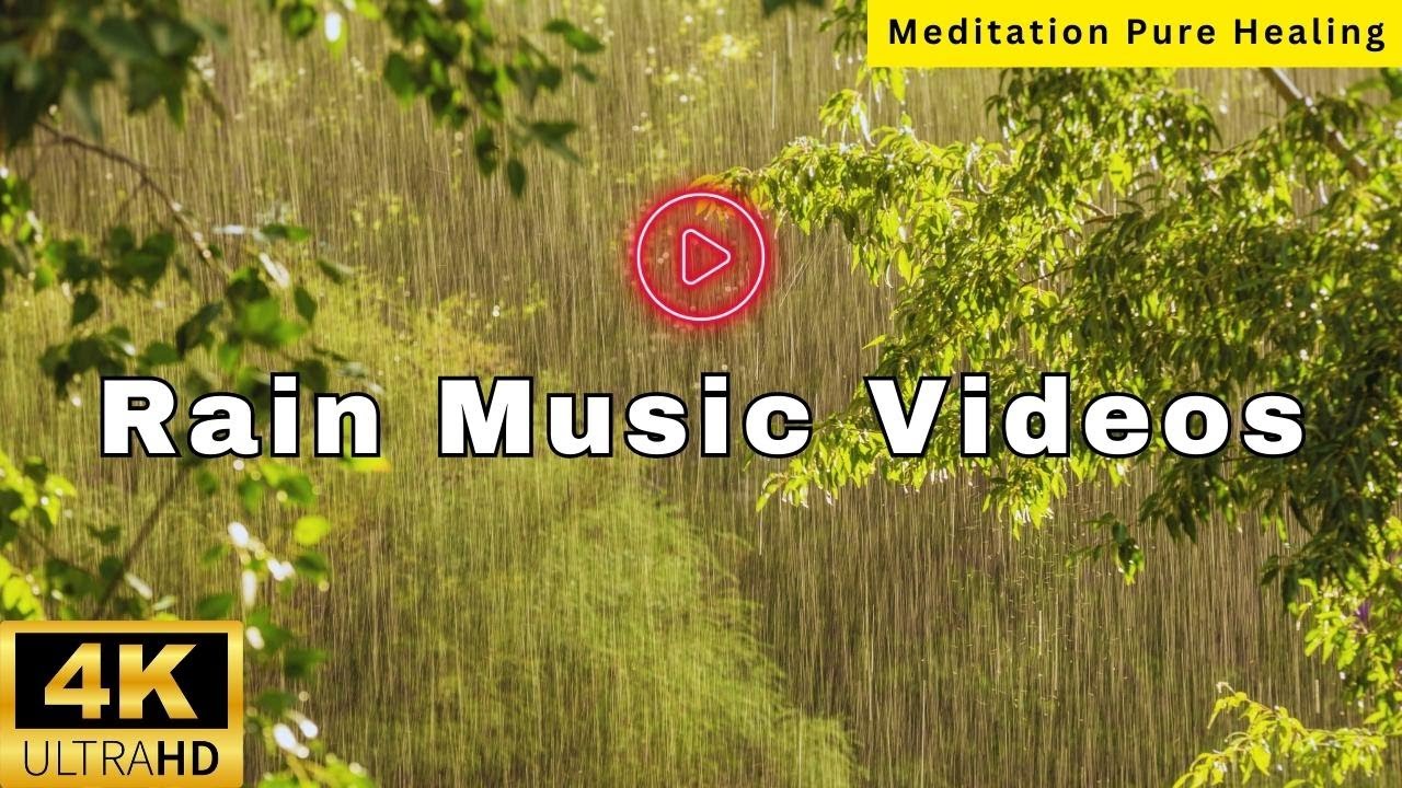 Relaxing Music & Gentle Rain Sounds - Beautiful Piano Music for ...