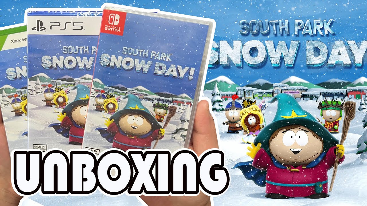 South Park: Snow Day!(PS5/XSX/Switch) Unboxing - YouTube
