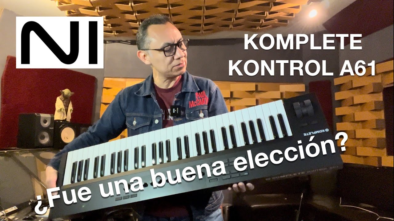 KOMPLETE KONTROL A61 🎹 UNBOXING y Review en ESPAÑOL - YouTube