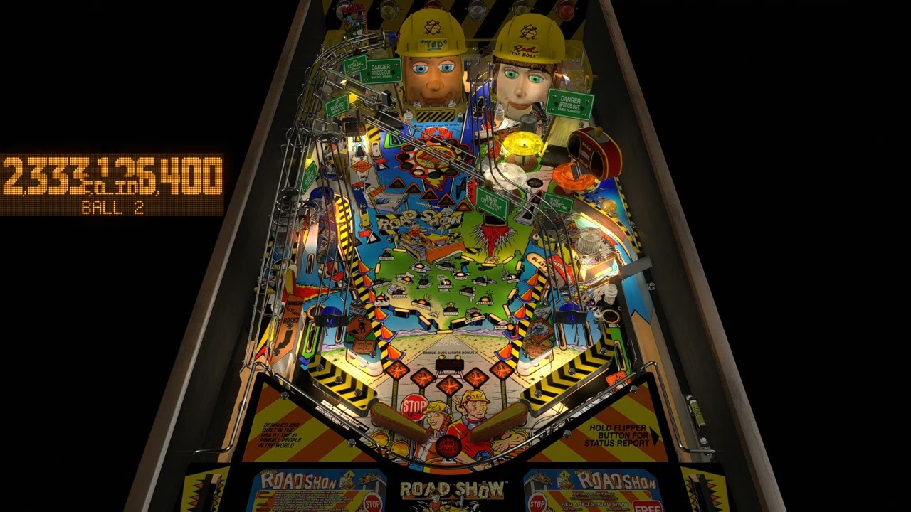 Red and Ted's Road Show (Williams 1994) VPW mod - Visual Pinball X ...