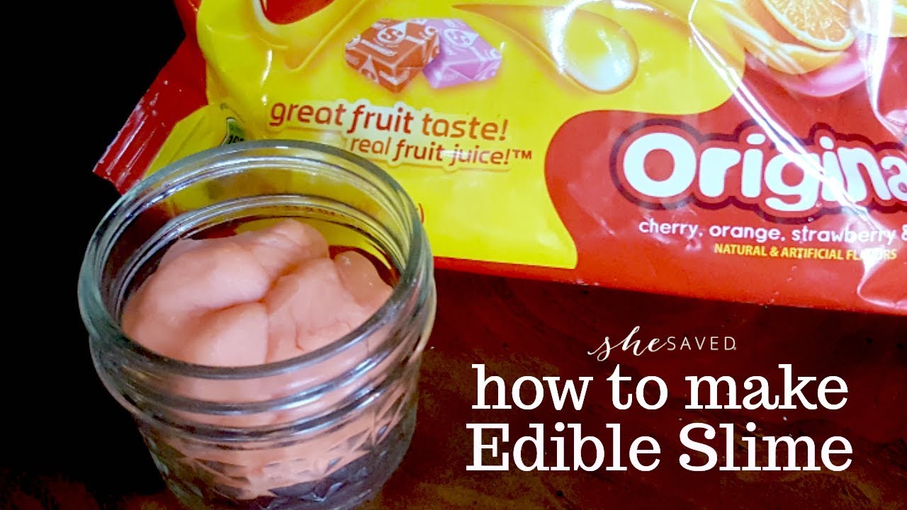 How to Make Edible Slime Recipe for Slime You CAN Eat! - YouTube