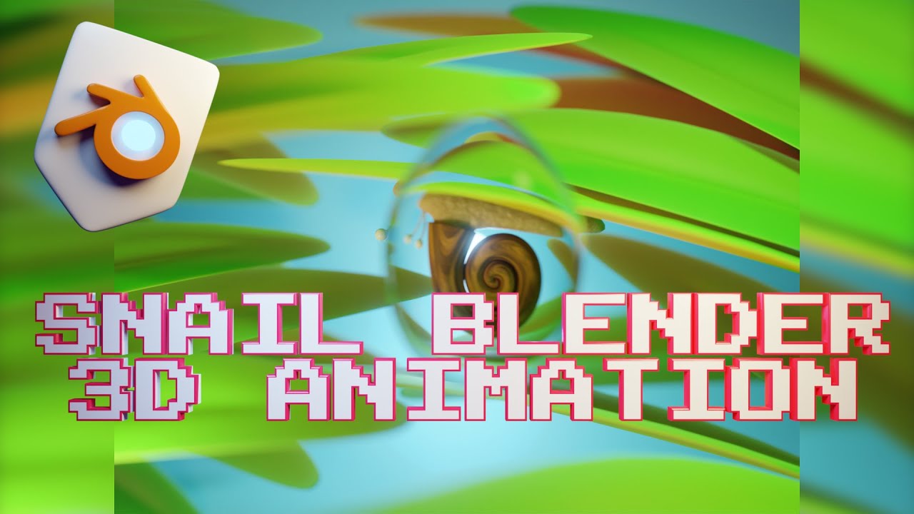 Unlocking the Creativity: Speedy, the Snail in Blender 3D - YouTube